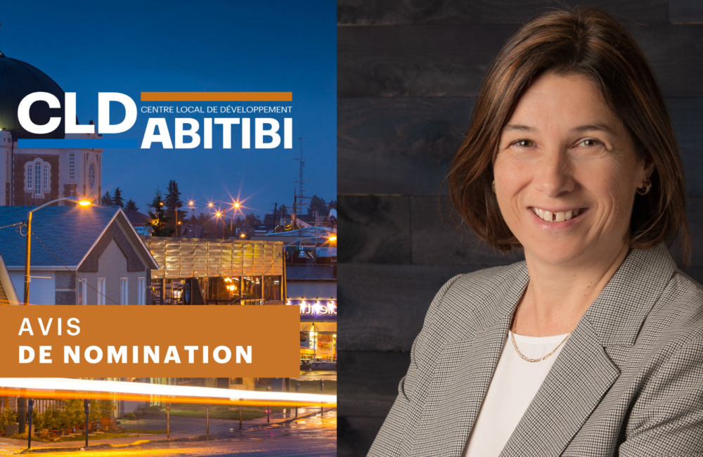 Sonia Tardif nommée directrice générale du CLD Abitibi | CLD Abitibi